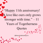 11 Years Of Togetherness Quotes Which Directly Show Your Love